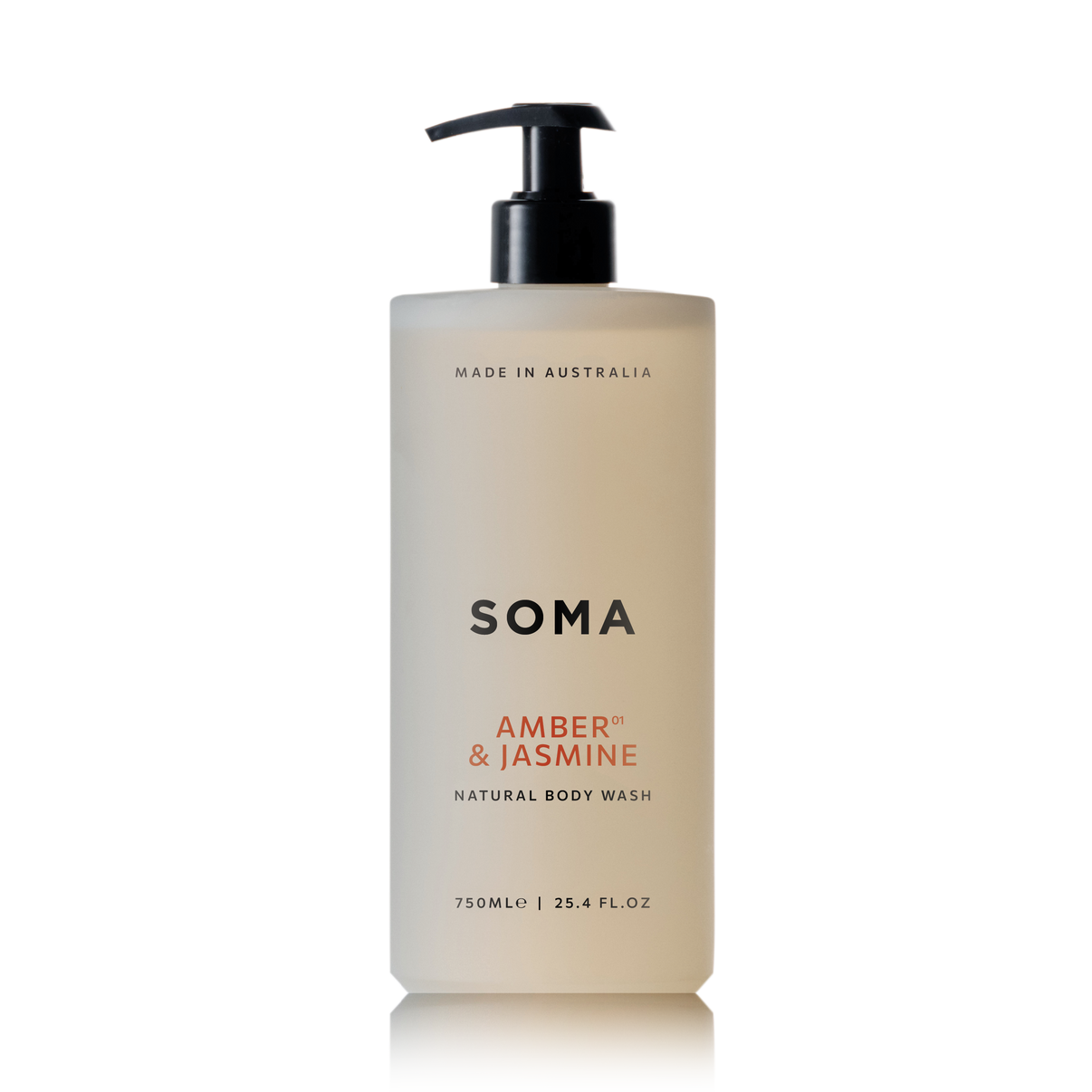 Amber & Jasmine 01 | Natural Body Wash | 750ML – SOMA